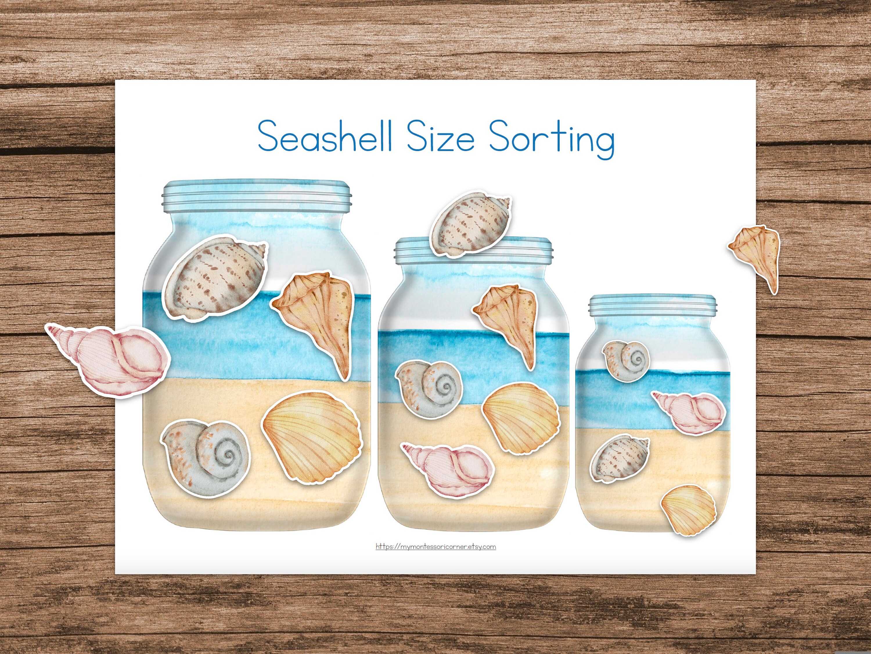 Summer Matching and Sorting Activities montessori Preschool Binder ...