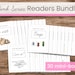 CURSIVE Pink Series Readers Bundle montessori CVC Reading Books - Etsy