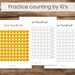 Montessori Golden Beads Hundred Chart Printable, Math Extension ...