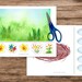 Spring Cut and Paste Activity Pack (preschool Fine Motor Printables) - Etsy