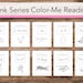 Pink Series Color-me Readers montessori Decodable Reading Books - Etsy