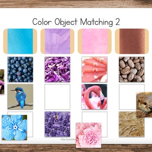 Montessori Shapes and Colors Busy Binder Activities (preschool Matching ...