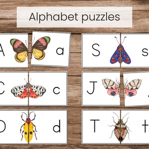 Insects Activity Bundle (montessori Preschool Printable Unit) - Etsy