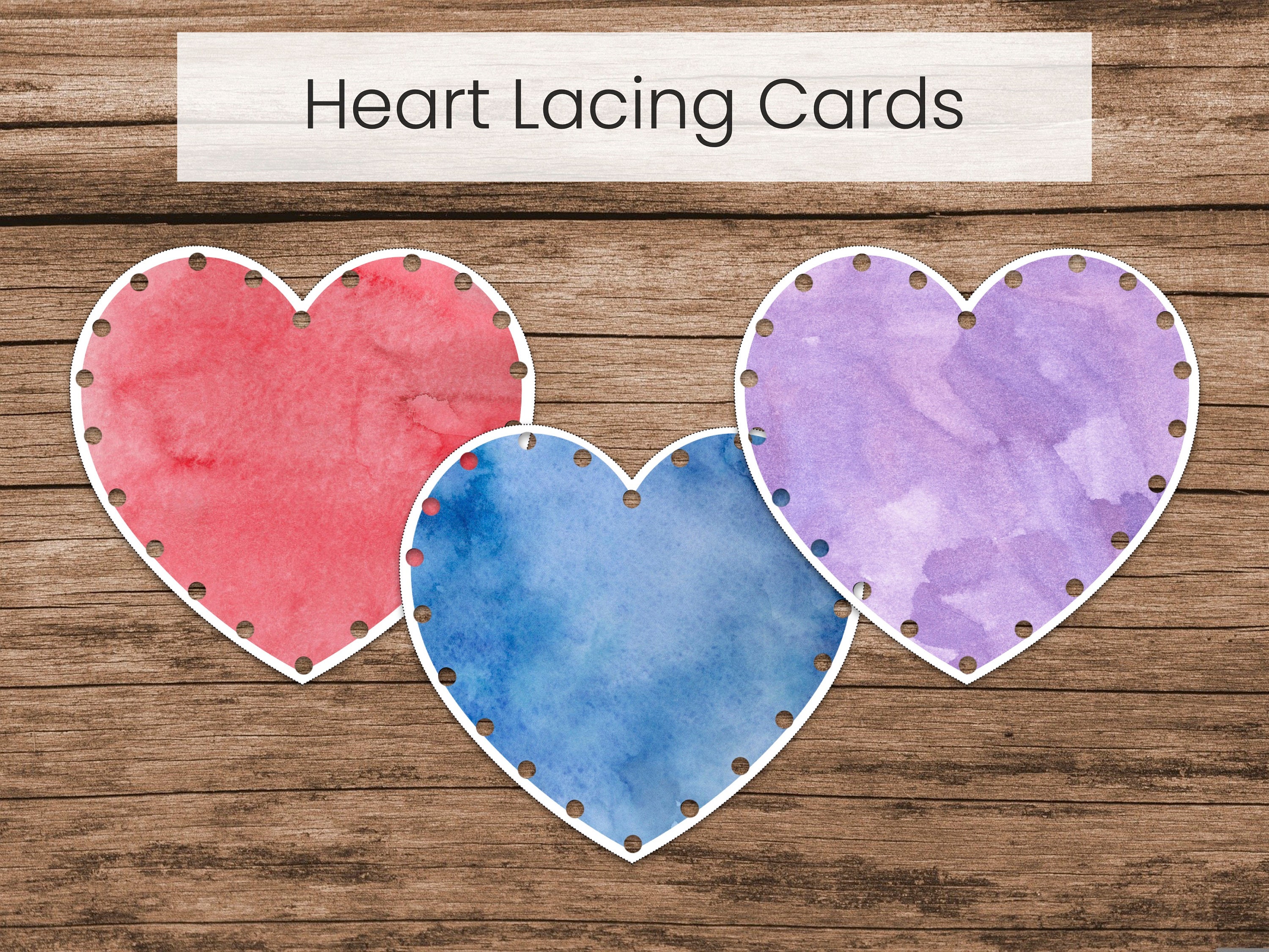 Hearts Fine Motor Activities montessori Preschool Printables - Etsy