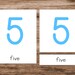 Montessori Number 3-part Cards printable Preschool Materials - Etsy