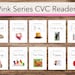 Montessori Pink Series Readers (CVC Decodable Reading Books) - Etsy