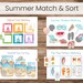 Summer Preschool Activity Bundle montessori Printable - Etsy