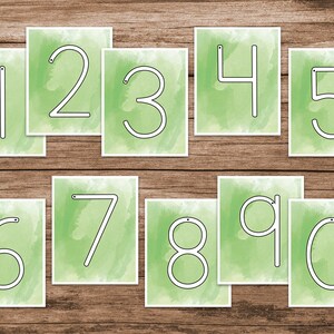 Number Tracing Cards: Montessori Sandpaper Numbers (homeschool ...