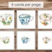 Tea Party Preschool Matching Cards and Memory Game Printable - Etsy