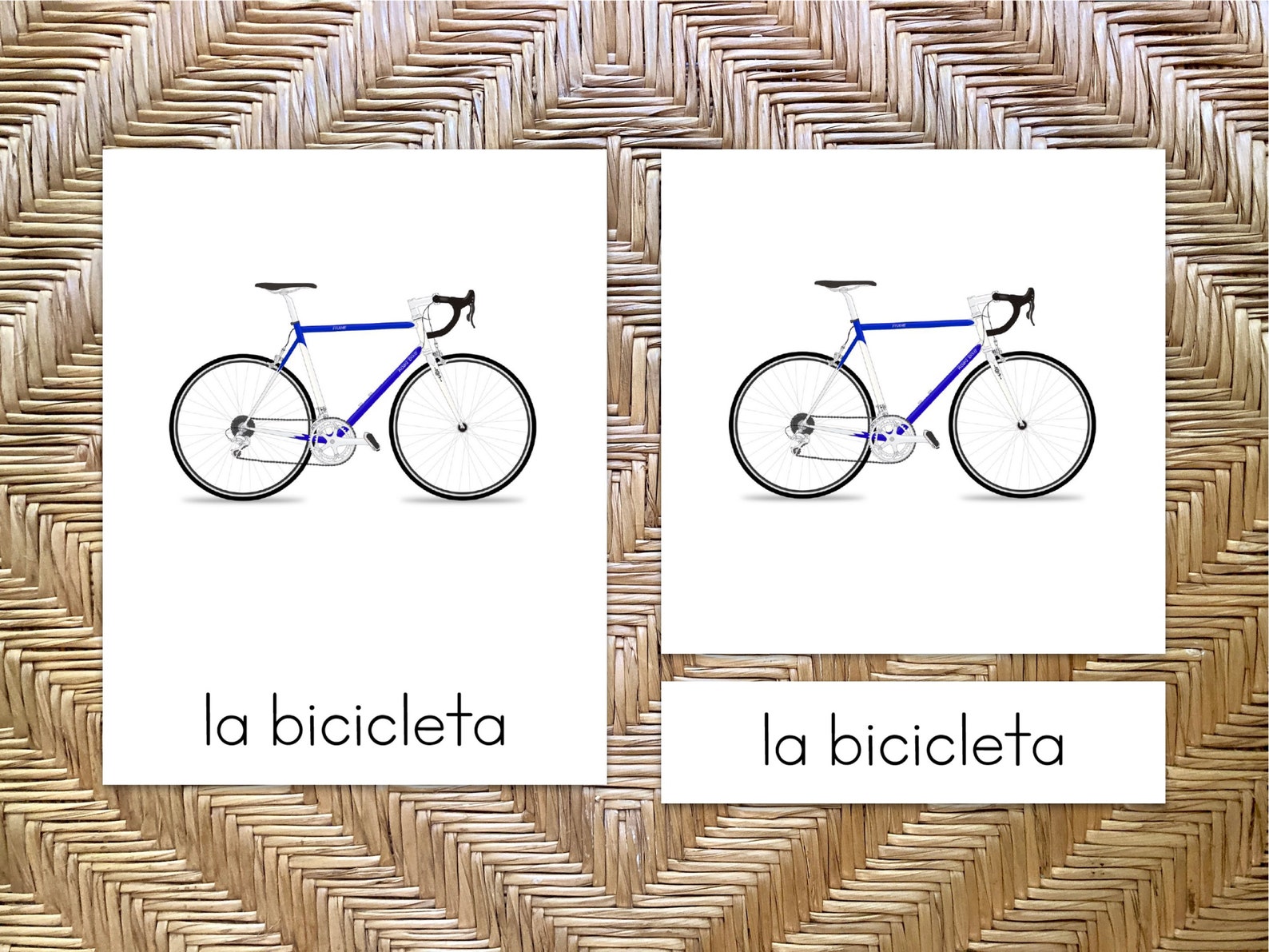 SPANISH Toys 3 Part Cards: Montessori Preschool Homeschool - Etsy