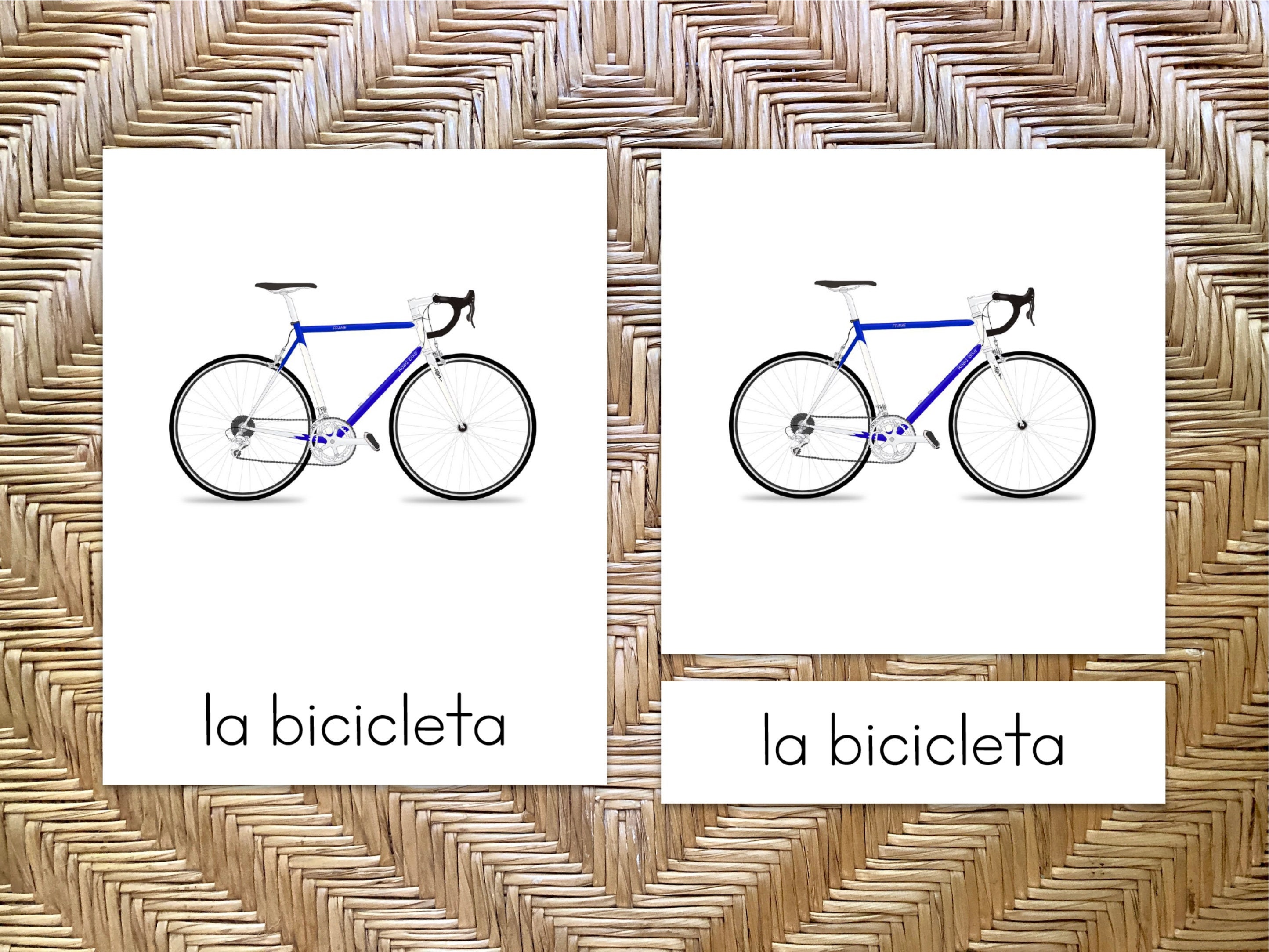 SPANISH Toys 3 Part Cards: Montessori Preschool Homeschool - Etsy