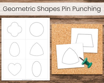 Montessori Pin Punching - Etsy