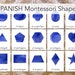 SPANISH 3-part Cards Basics Bundle: Shapes, Colors, Numbers, Nature ...