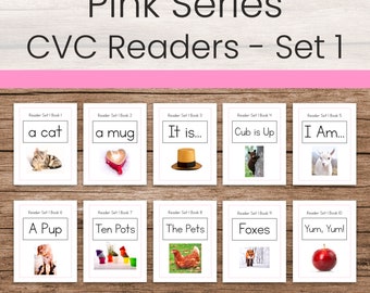 Montessori Pink Language Series - Etsy