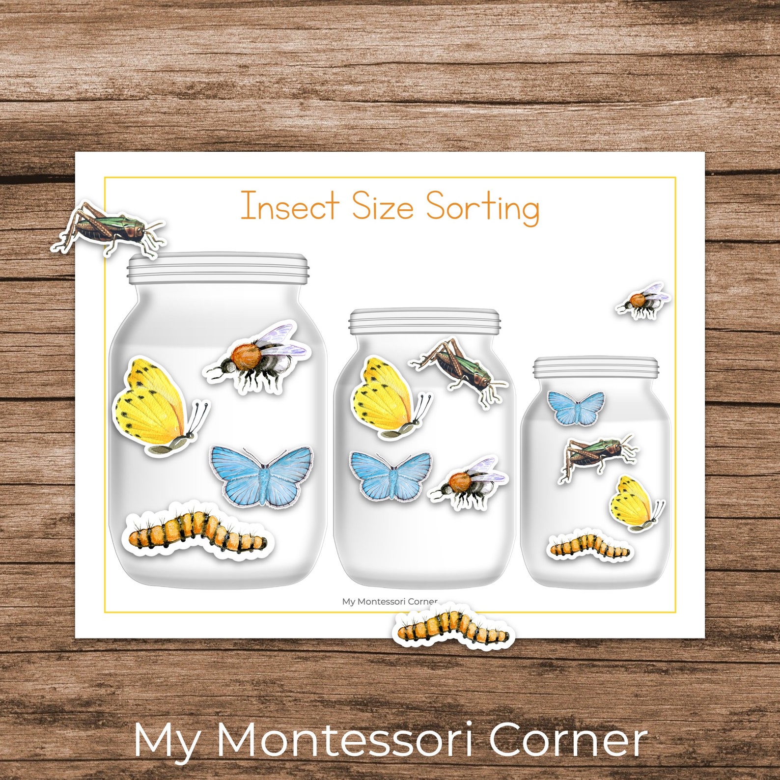 Spring Busy Binder, Preschool Matching Activities Printable - Updated ...