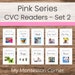 Montessori Pink Series Readers Set 2 decodable CVC Phonetic - Etsy