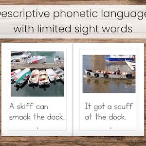 Montessori Blue Series Readers Set 1 (decodable Phonetic Books) - Etsy