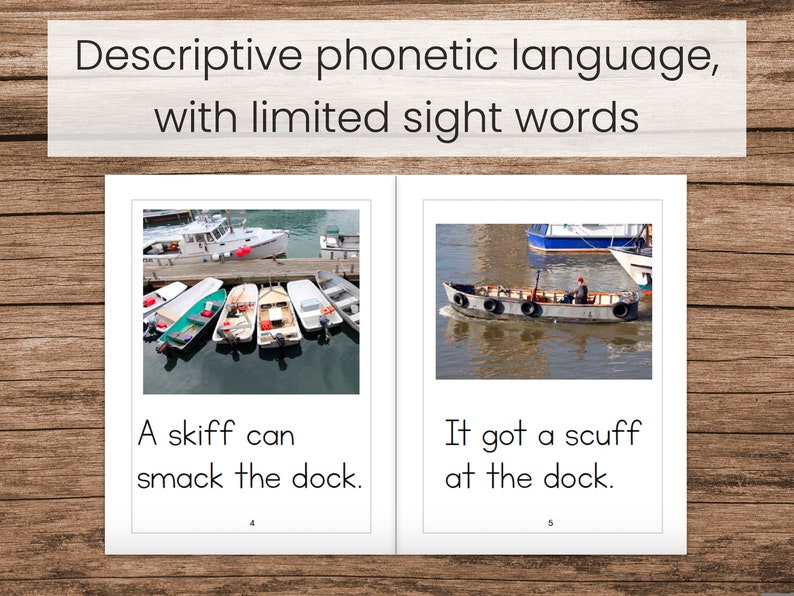 Montessori Blue Series Readers Set 1 (decodable Phonetic Books) - Etsy