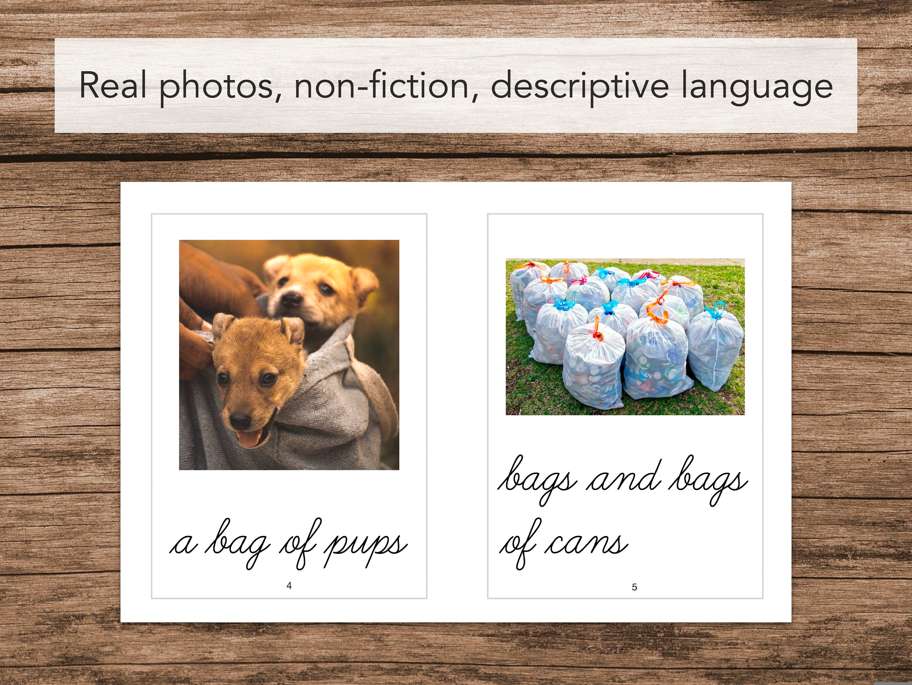 CURSIVE Pink Series Readers Set 2 (montessori CVC Reading Books) - Etsy