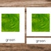 Montessori Colors 3 Part Cards, Watercolor - Etsy