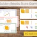 Golden Beads Task Cards and Play Store (A Montessori Math Extension ...