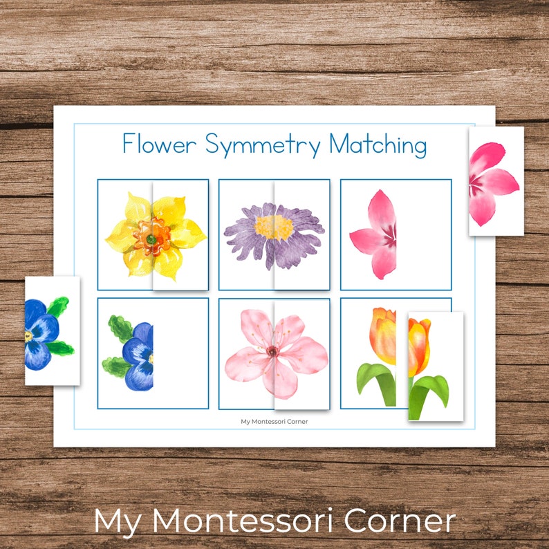 Spring Busy Binder, Preschool Matching Activities Printable - Updated ...