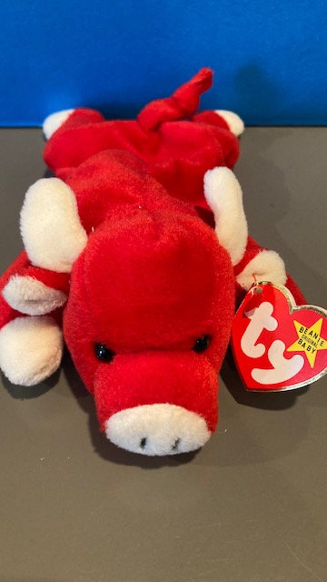 BEANIE BABY 'snort' New Mint Condition Has Errors on Tag ! - Etsy