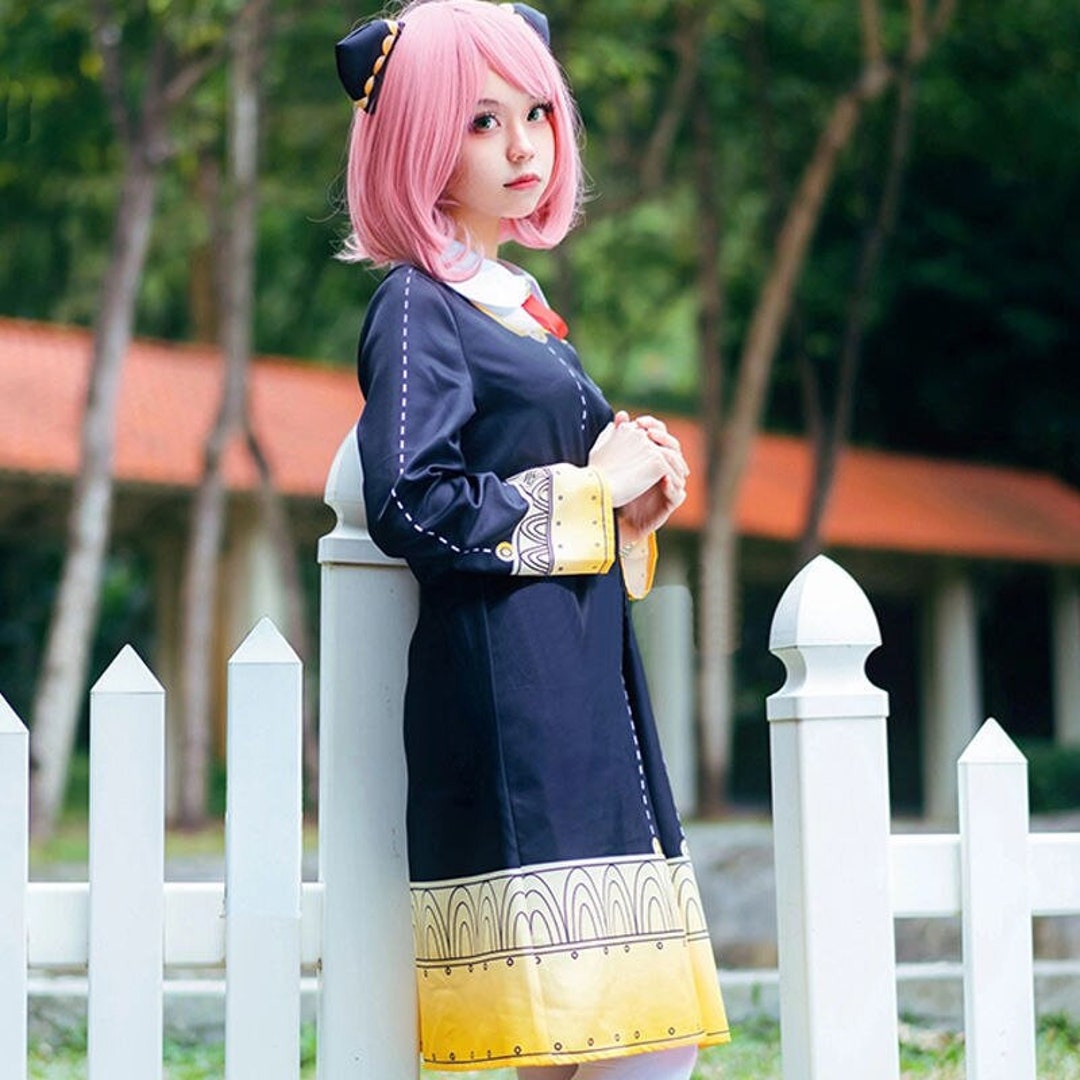 Anime Spy X Family Cosplay Costume/ Anya Forger Cosplay Costume/ Anime ...