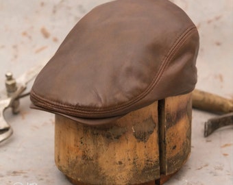 Leather Driving Hat - Etsy