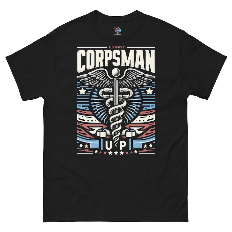 Corpsman UP T-shirt - Navy Corpsman Shirt, FMF Corpsman Tee - Etsy