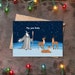 Printable Christmas Card | Tolkien Inspired Gandalf and the Reindeer ...