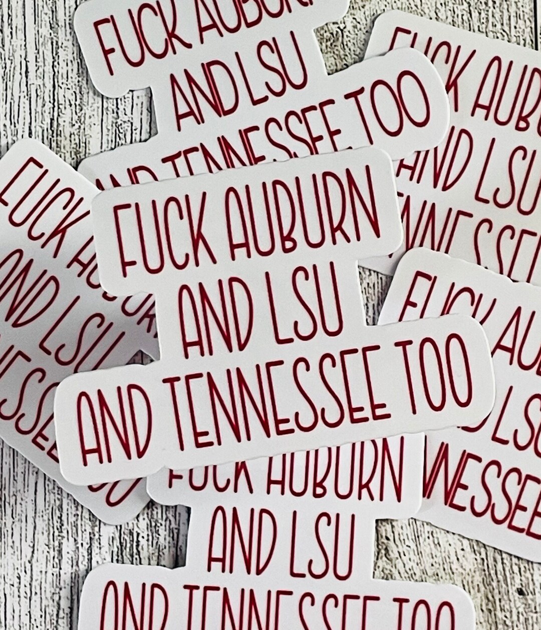 Alabama Dixieland Delight 3x2 Sticker - Etsy