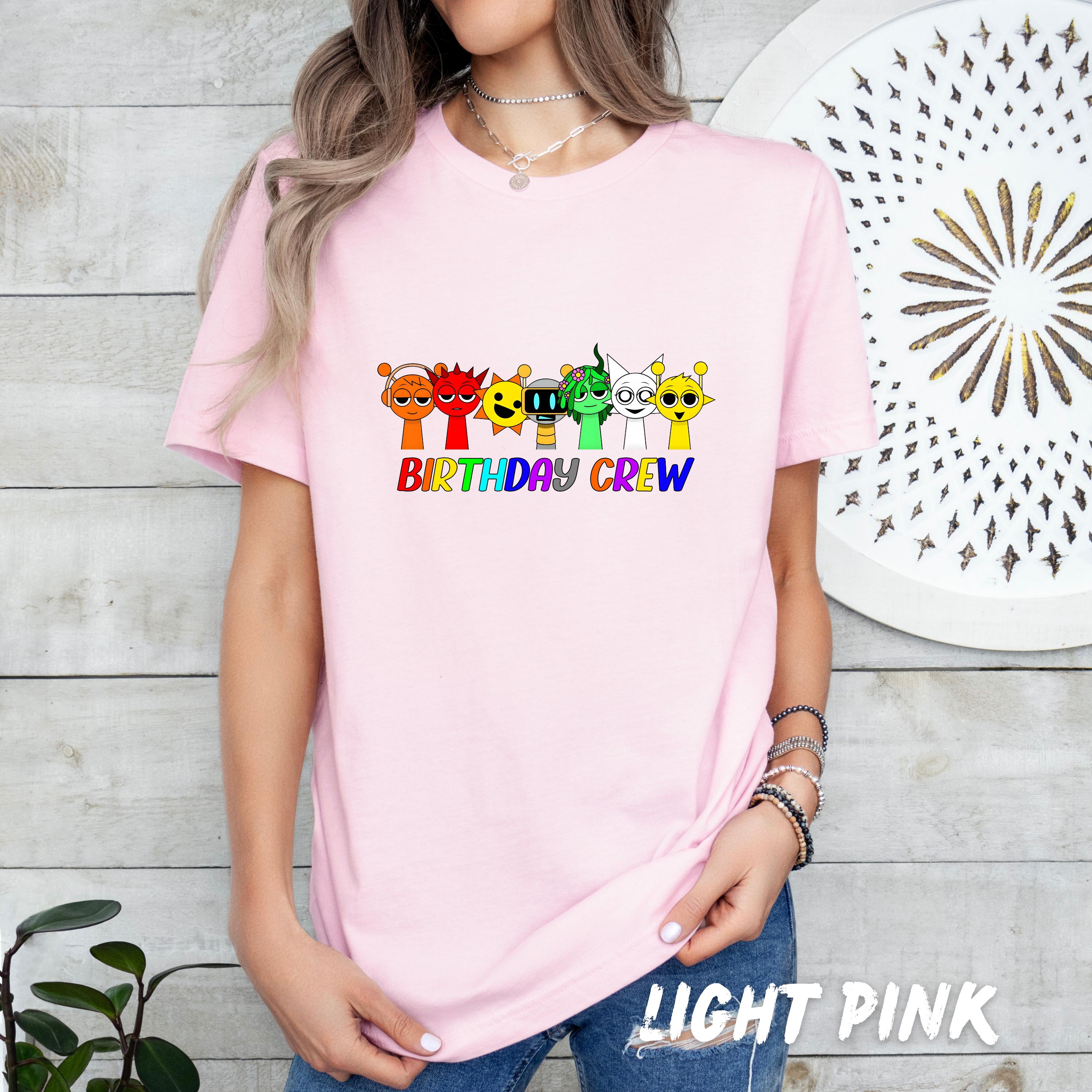 Sprunki Birthday Shirts Personalized Birthday Shirt Sprunki Birthday ...