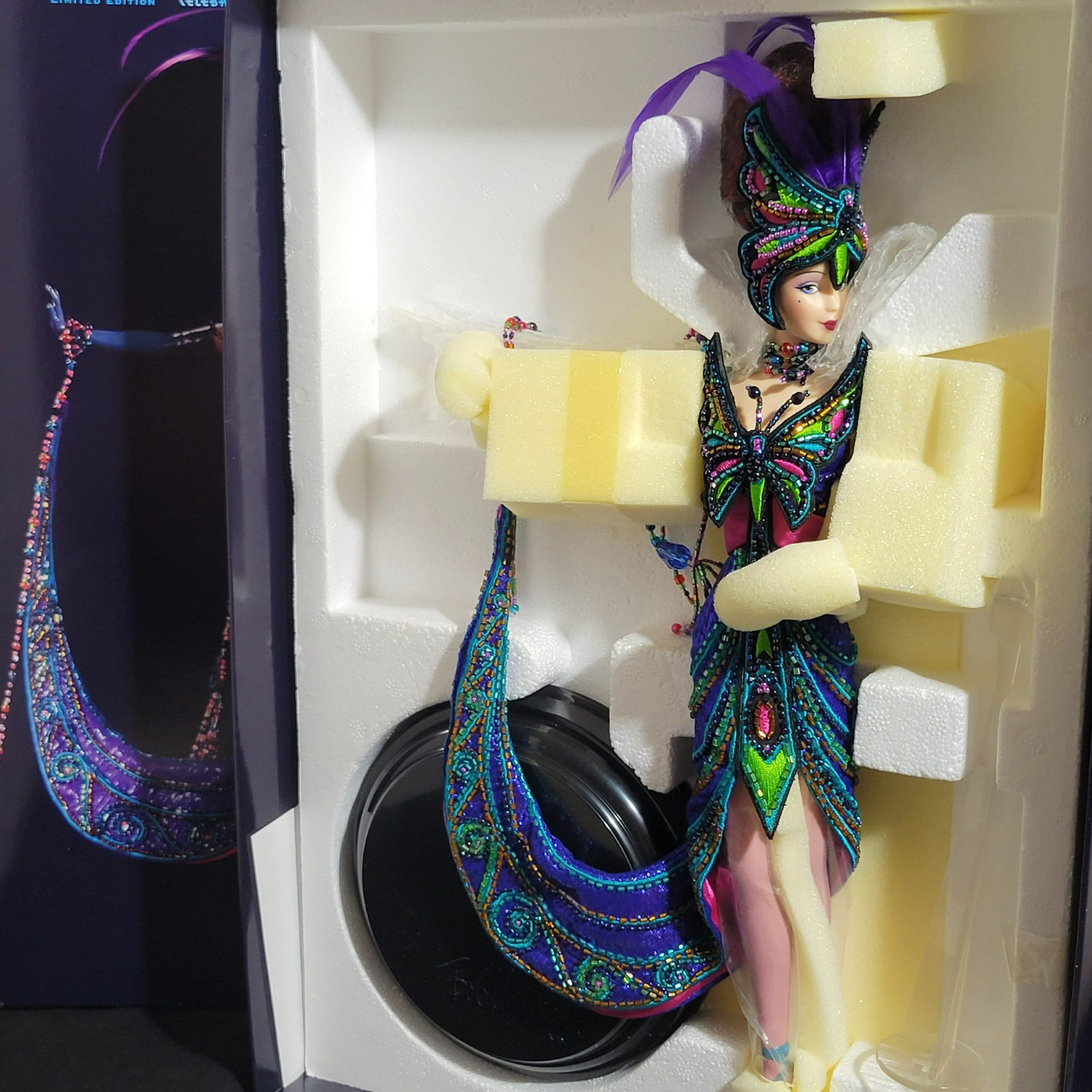 1998 the Tango Barbie, Bob Mackie Barbie, Celebration of Dance ...