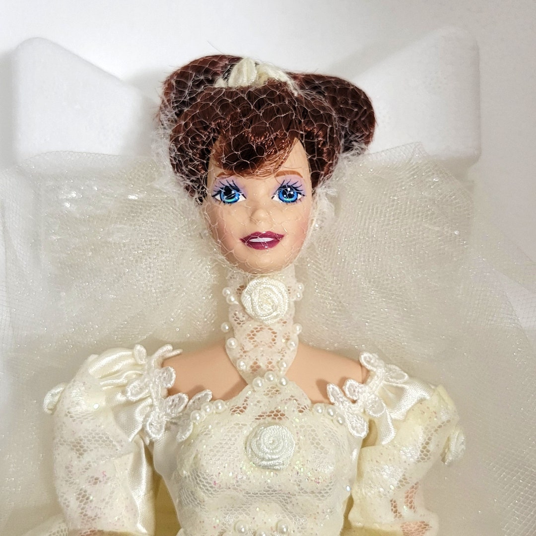 Romantic Rose Bride Barbie, the Wedding Flower Collection - Etsy