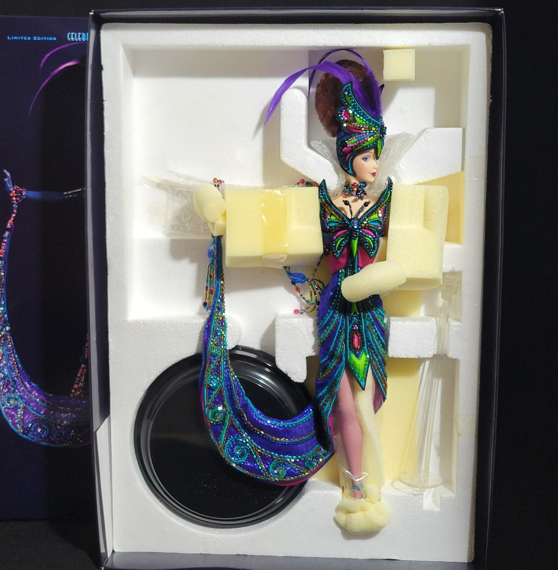 1998 the Tango Barbie, Bob Mackie Barbie, Celebration of Dance ...