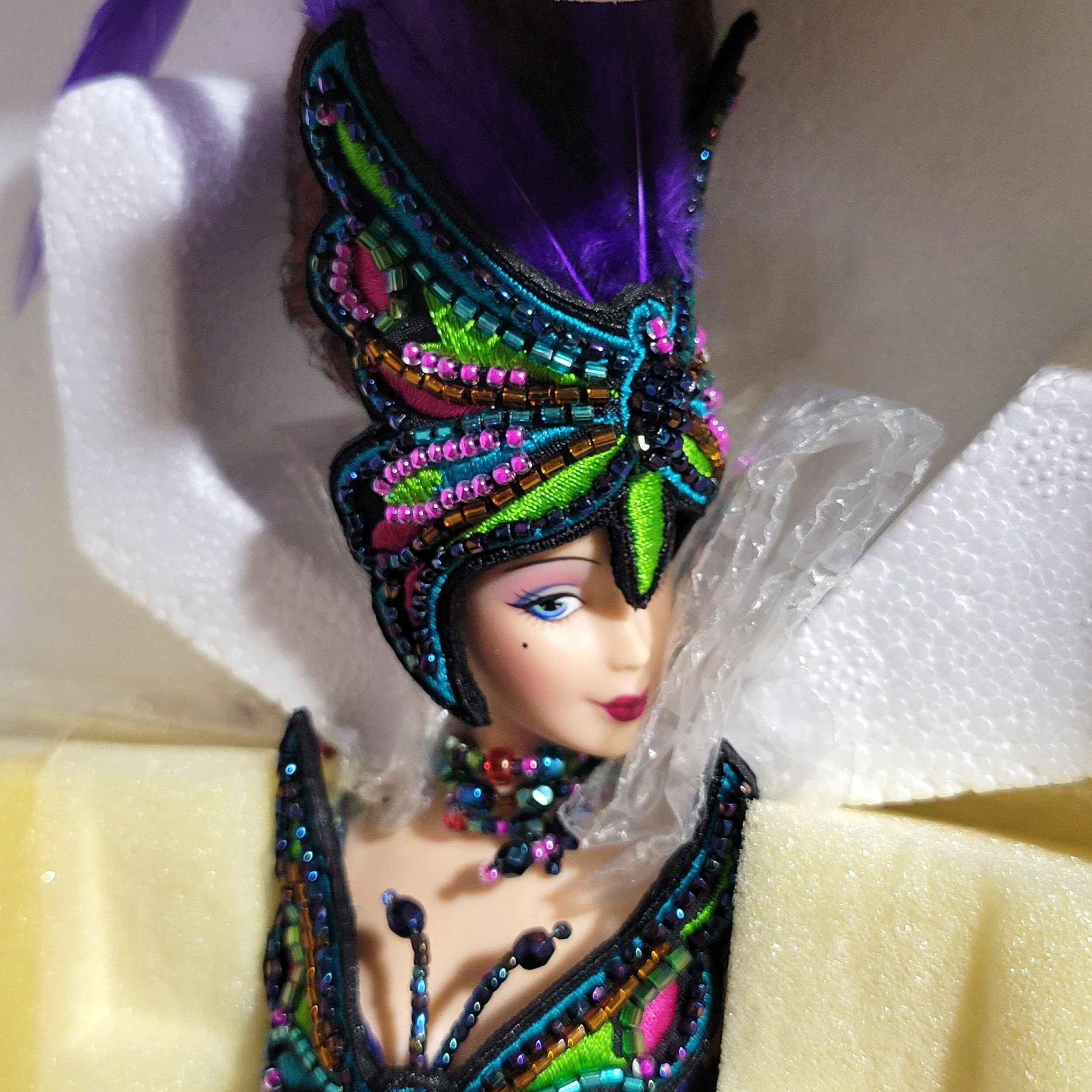 1998 the Tango Barbie, Bob Mackie Barbie, Celebration of Dance ...