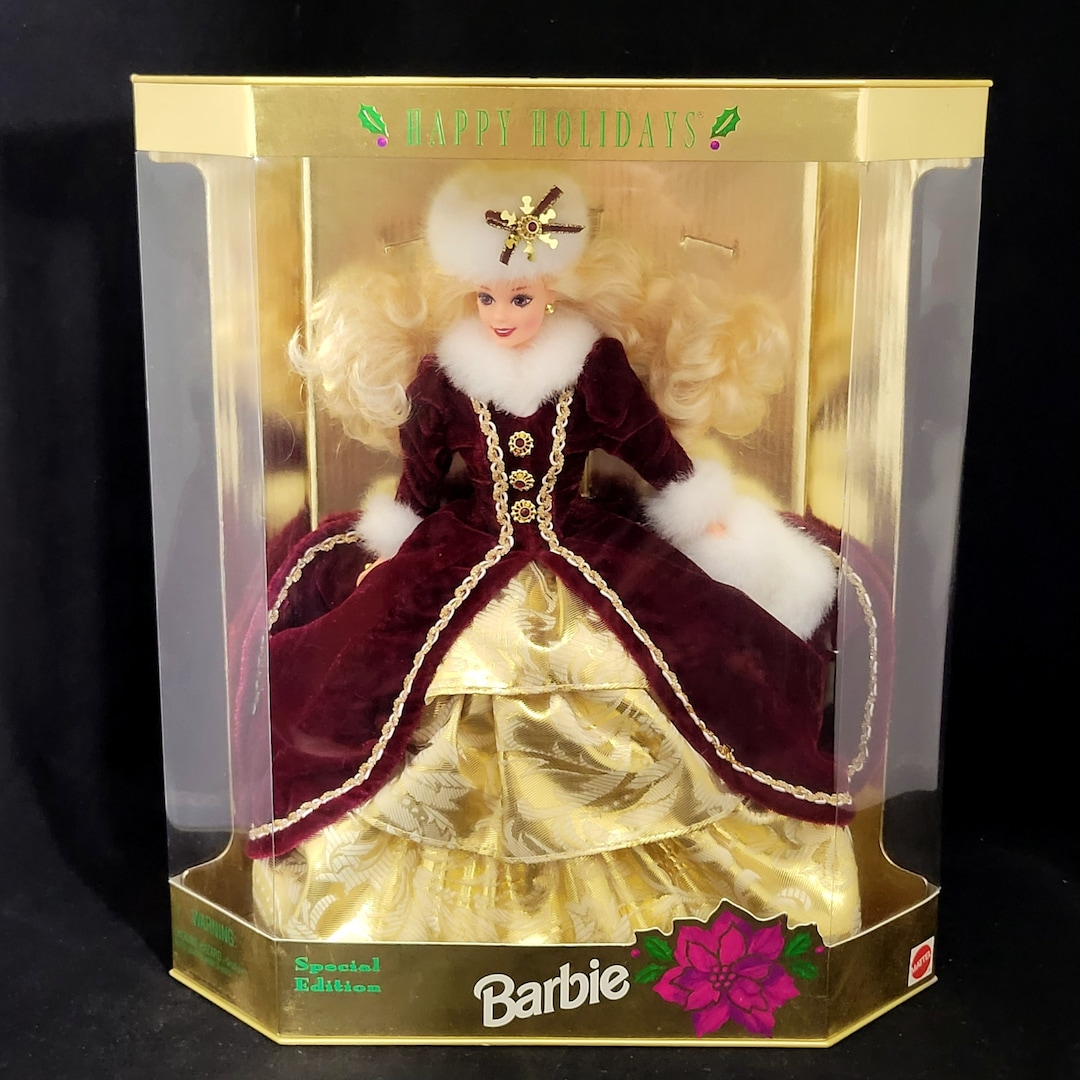 1996 Happy Holidays Barbie Special Edition by Mattel - Etsy