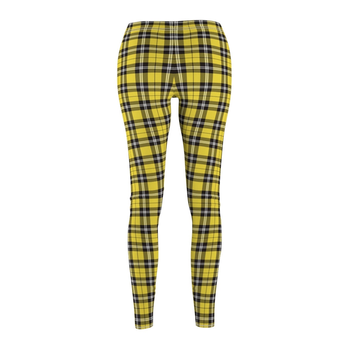 90s Movie Clueless Inspired Women's Cut & Sew Casual Leggings Argyle ...