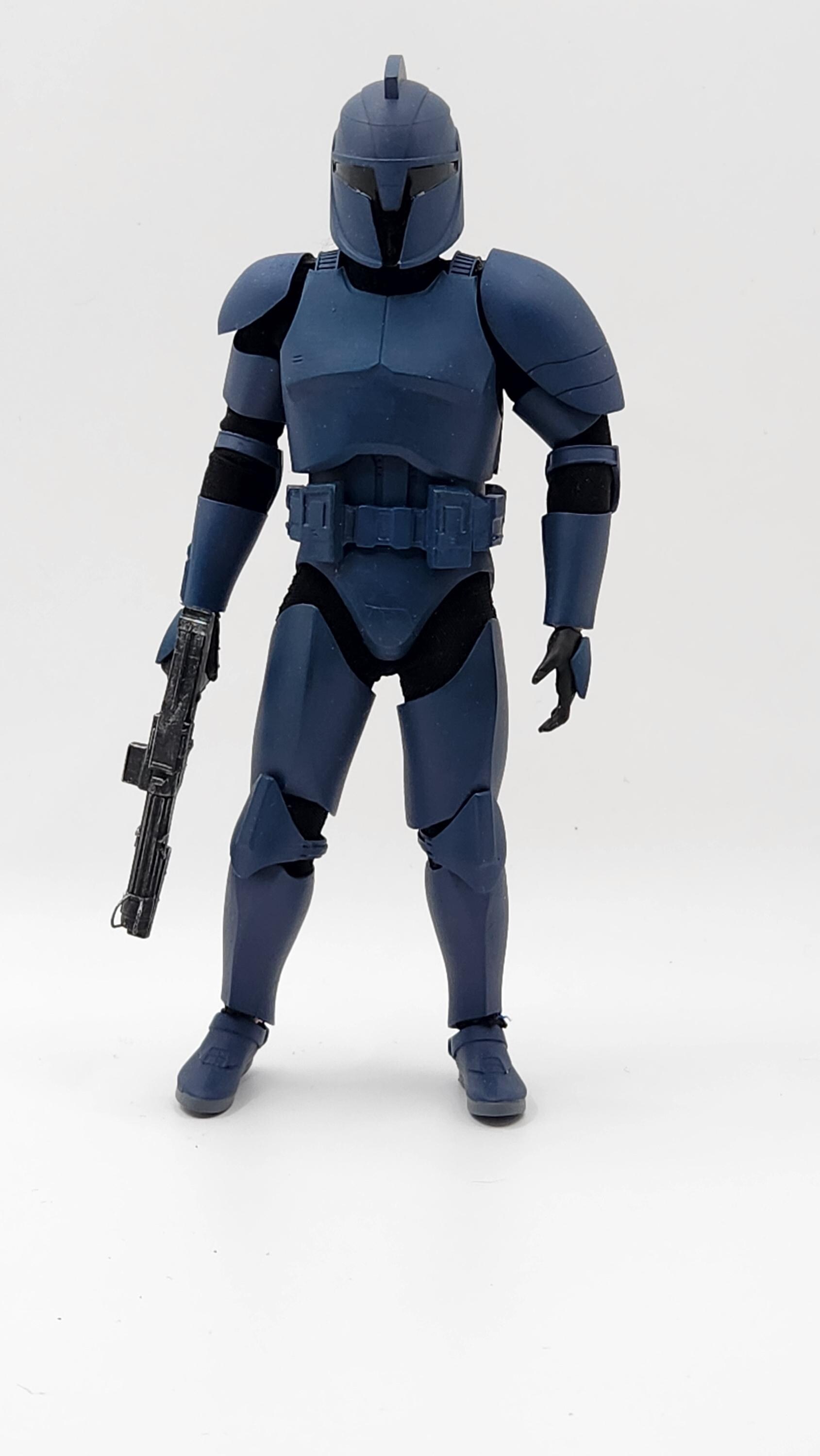 Star Wars Clone Trooper Senate Guard Black Series Scale - Etsy