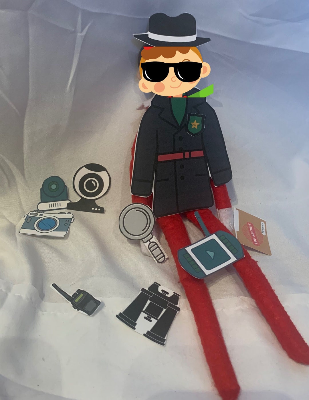 Elf Printable Spy Elf Printable Elf Props Printable Elf - Etsy