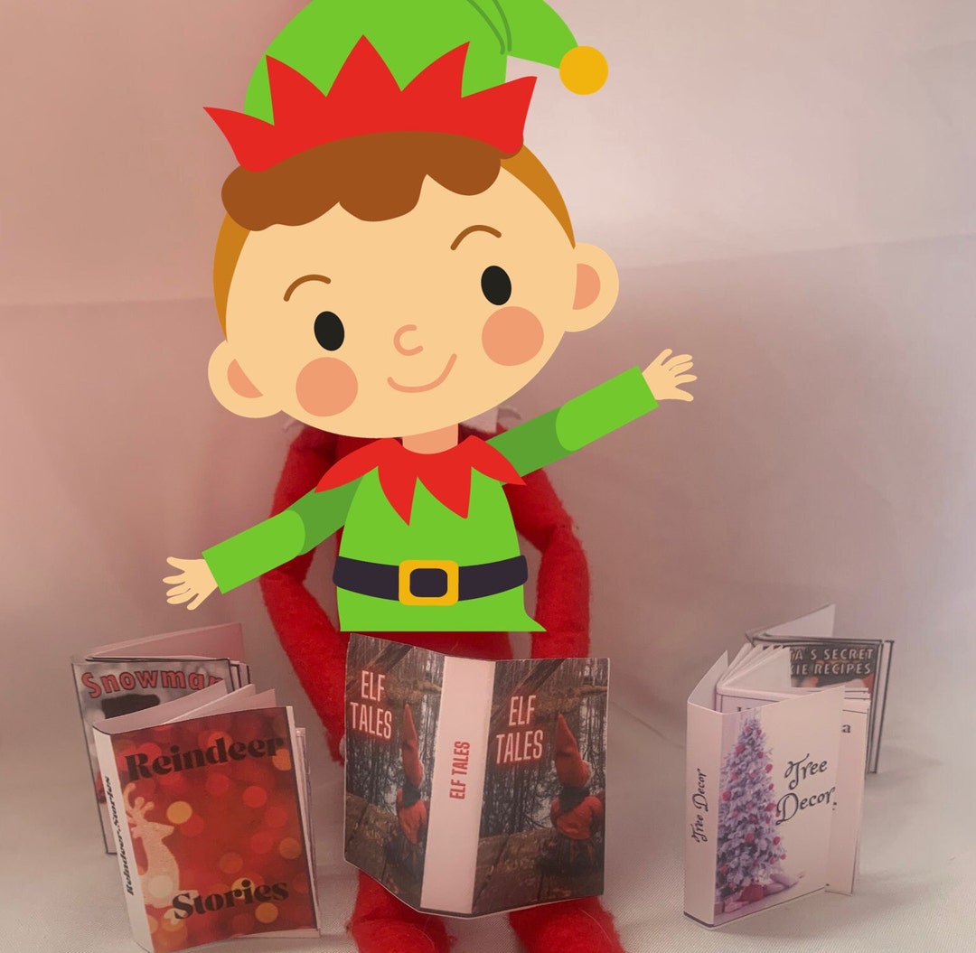 Elf Printable Elf Books Printable Elf Props, Printable Elf Accessories ...