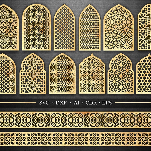 Arabic Arch Pattern - Etsy