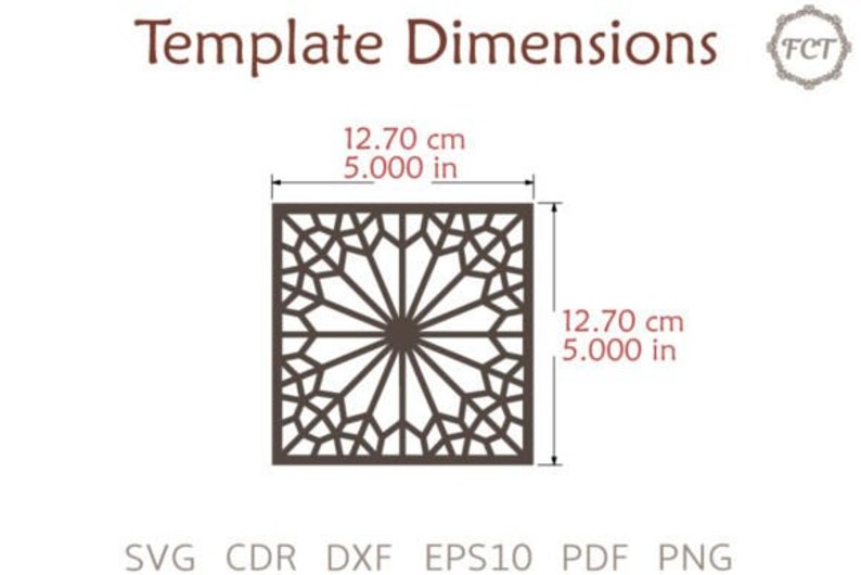 15 Moroccan Panels Arabic SVG Laser Cut - Etsy