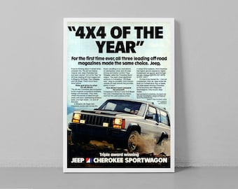 Cherokee Xj Poster - Etsy