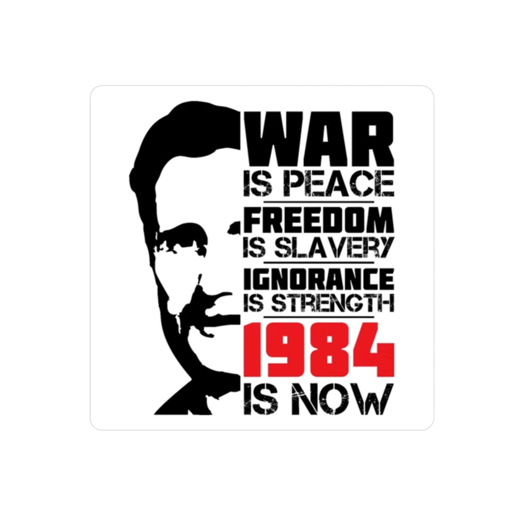 War is Peace Orwell 1984 Vinyl Decal Vintage Orwell 1984 - Etsy