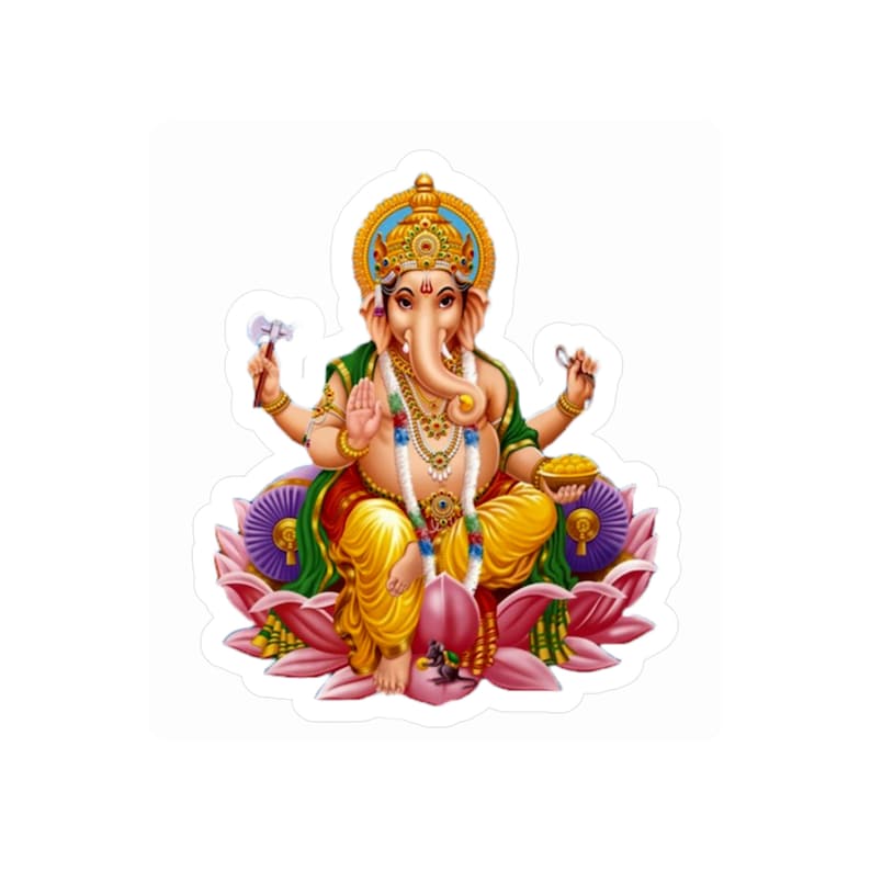 Ganesha Ganesh Ganpati Sticker Vinyl Decal - Etsy