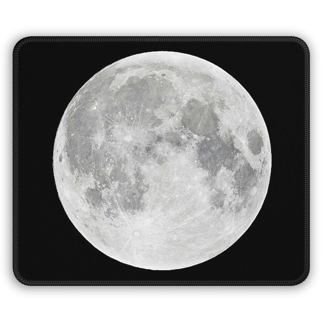 Full Moon Gaming Mouse Pad - Etsy