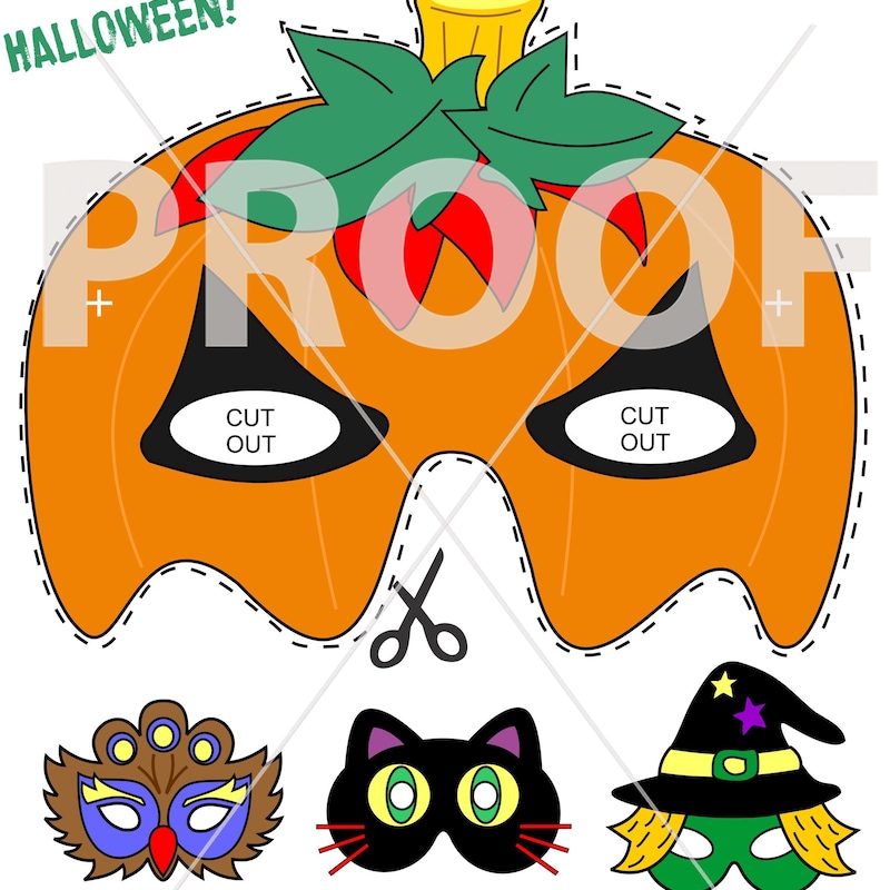 Halloween Masks - Etsy