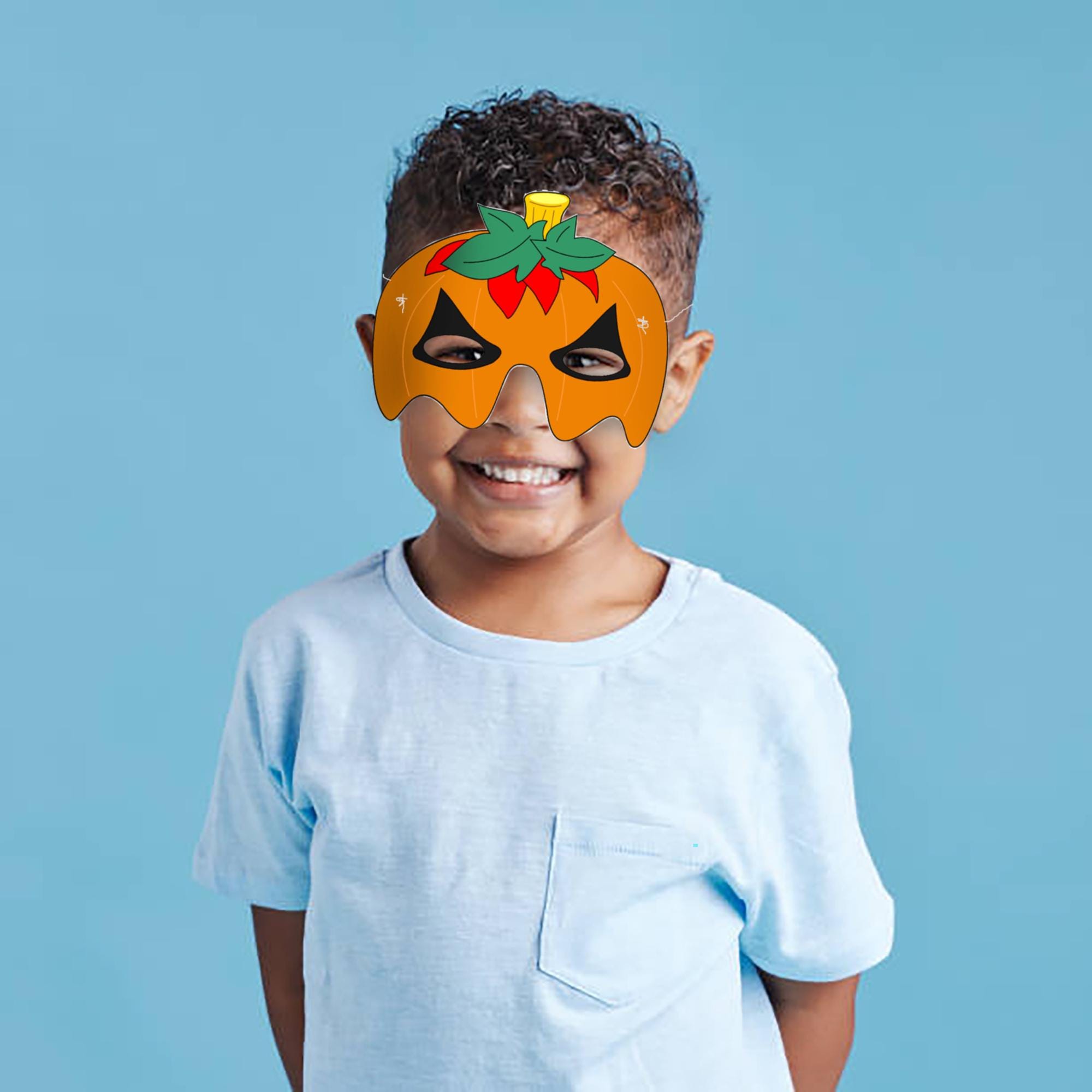 Printable KIDS PARTY Masks - 4 Halloween Designs | Download and Print ...